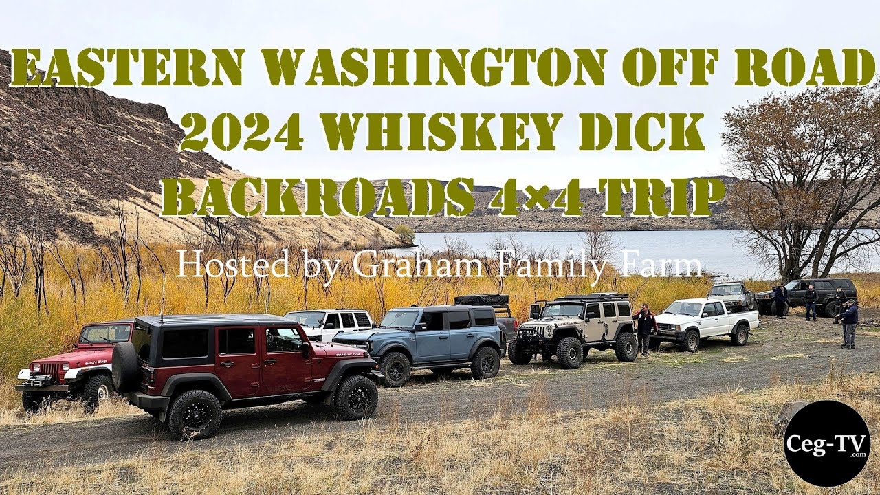 Eastern WA Off Road: 2024 Whiskey Dick Backroads 4x4 Trip - YouTube