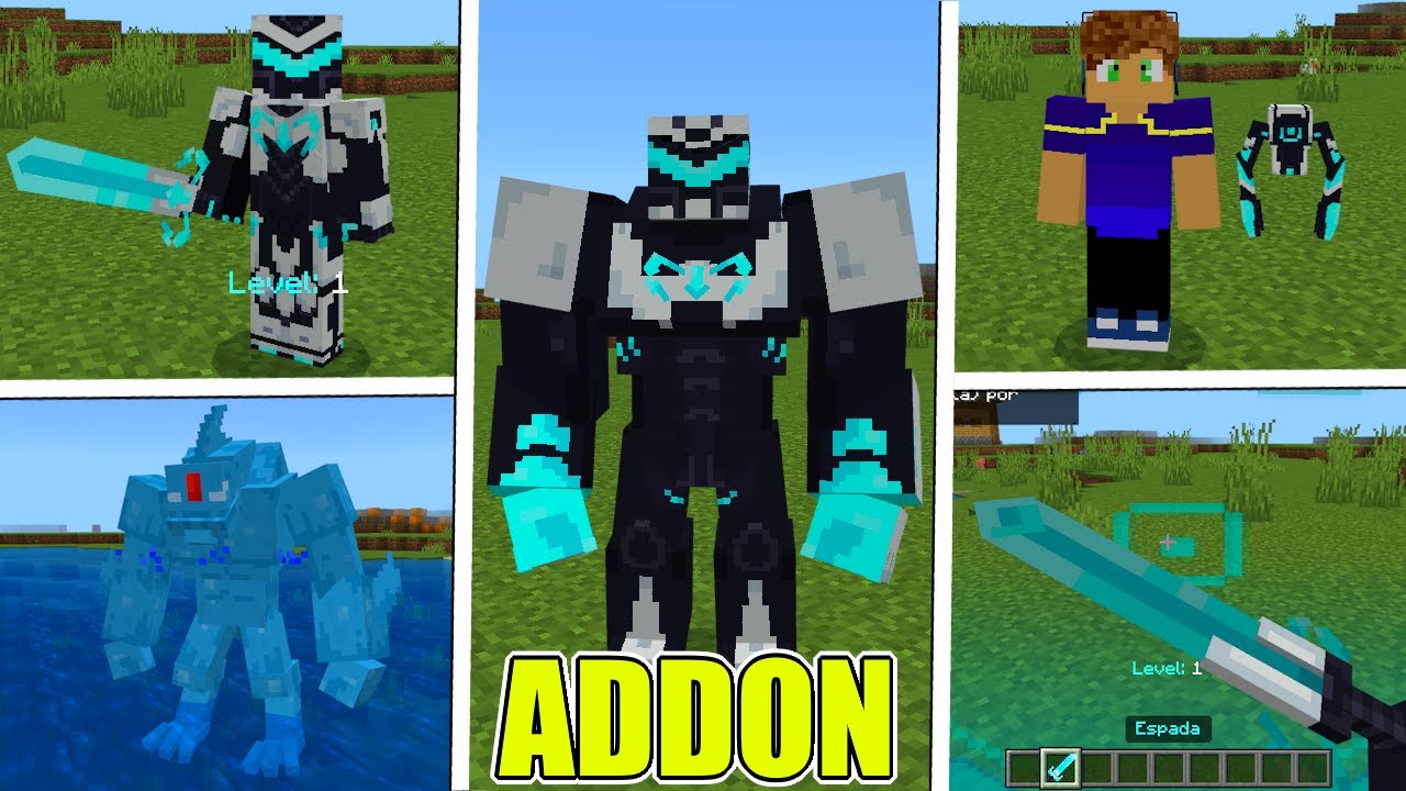 ATUALIZOU!! ADDON DO MAX STEEL PARA MINECRAFT - YouTube