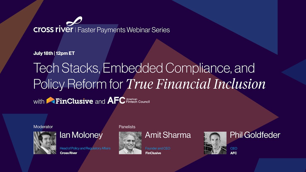 Tech Stacks, Embedded Compliance, and Policy Reform for True Financial ...
