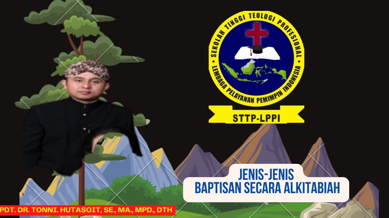 947.JENIS -JENIS BAPTISAN SECARA ALKITABIAH. Pdt. Dr. TONY HUTASOIT ...