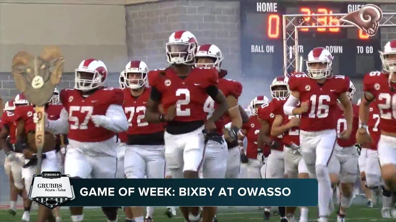 FNL Game of the Week: Bixby at Owasso - YouTube