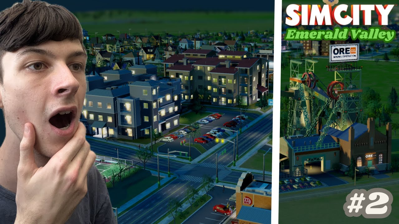 THE FIRST APARTMENTS!!!!!! SimCity 2013 | Emerald Valley Ep 2 - YouTube