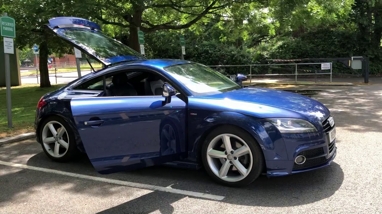 Audi TT S Line Blue - YouTube