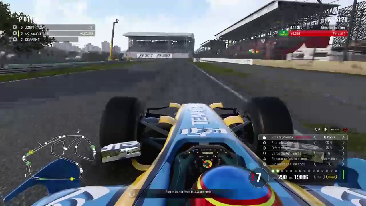 FEA F1 2017 #5 #CLASICOS - YouTube