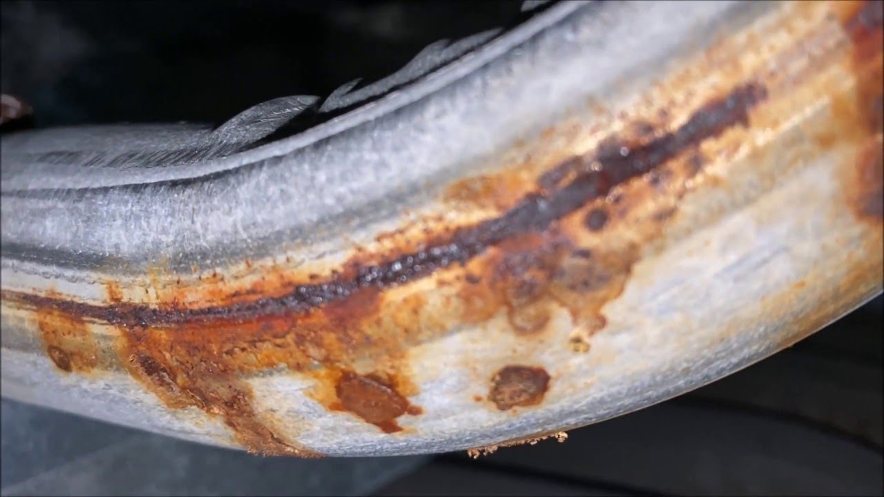 Grand Aire Gas Pack Heat Exchange Rusted - YouTube