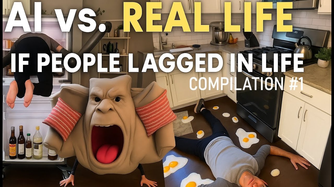 AI vs. Real Life: If People Lagged in Life (Compilation #1) - YouTube