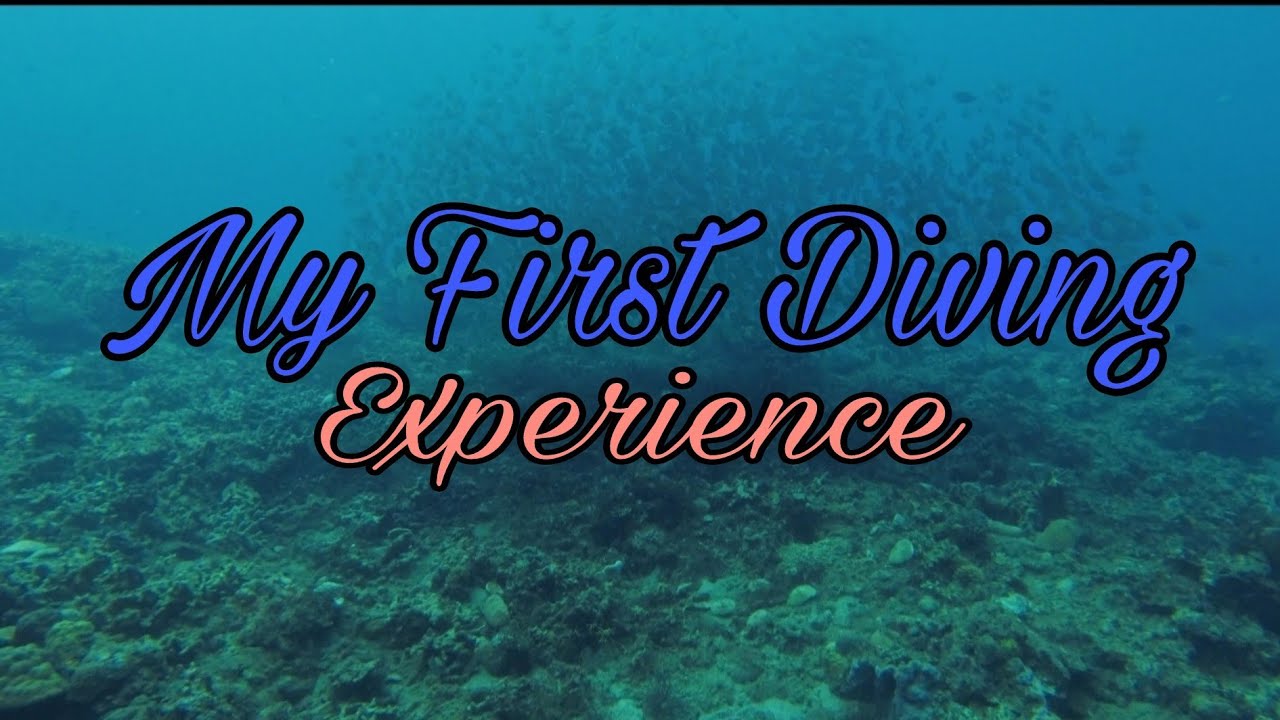 My first Diving experience in mabini Batangas | First dive Ph - YouTube