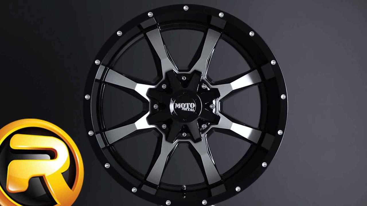 Moto Metal MO970 Brushed Aluminum Wheels - YouTube