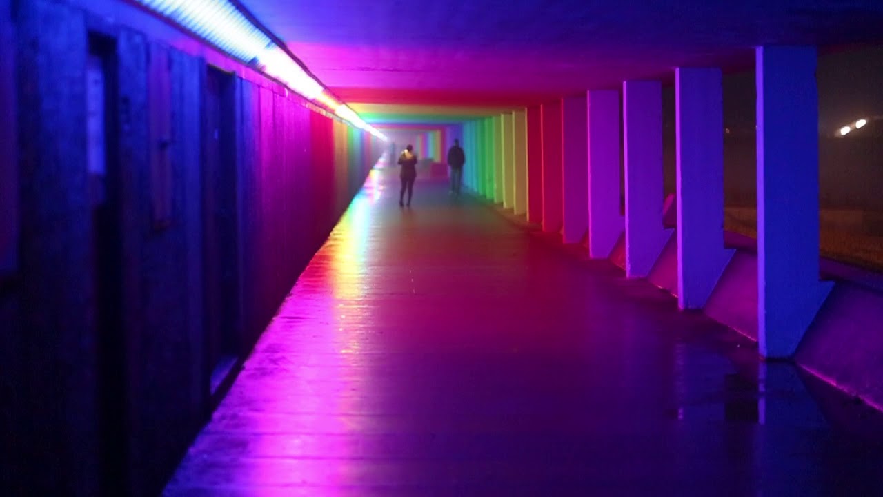 Bottle Alley, Hastings Light Show - YouTube
