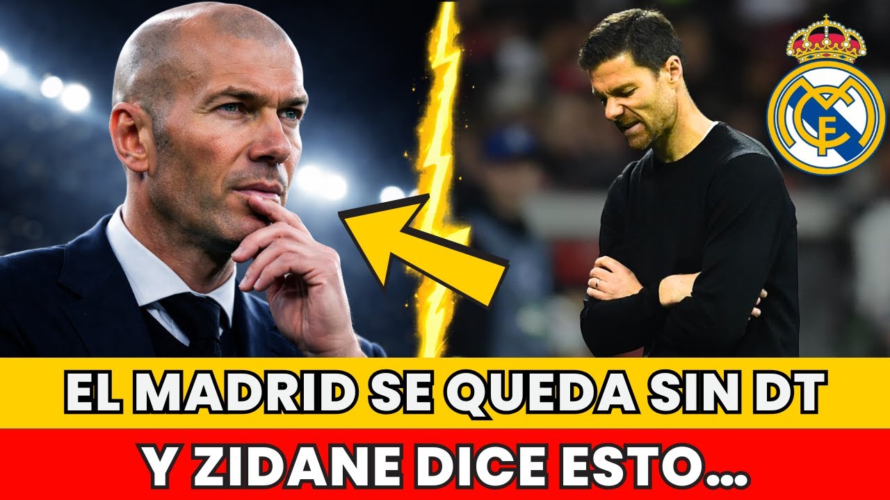 Zidane rompe el silencio y en el Real Madrid ya tiemblan: ¿regreso ...