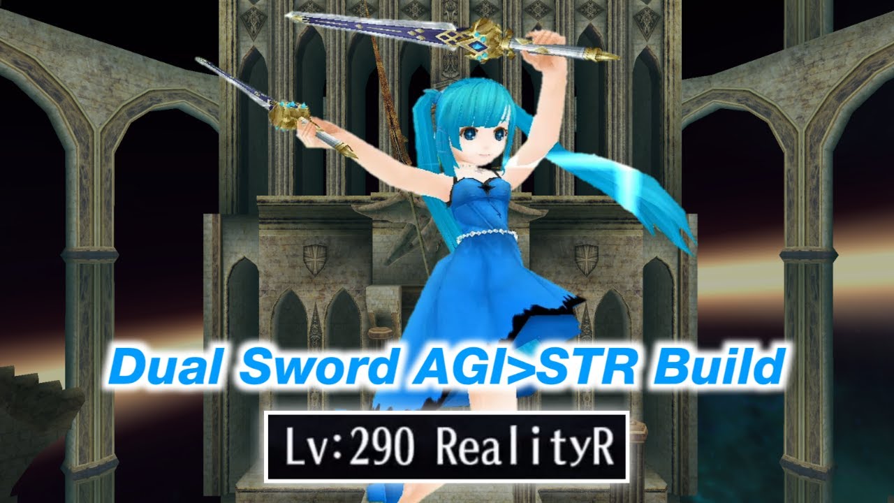 AGI STR Dual Sword Build Level 290 (9th Anniv Sword) - Toram Online ...