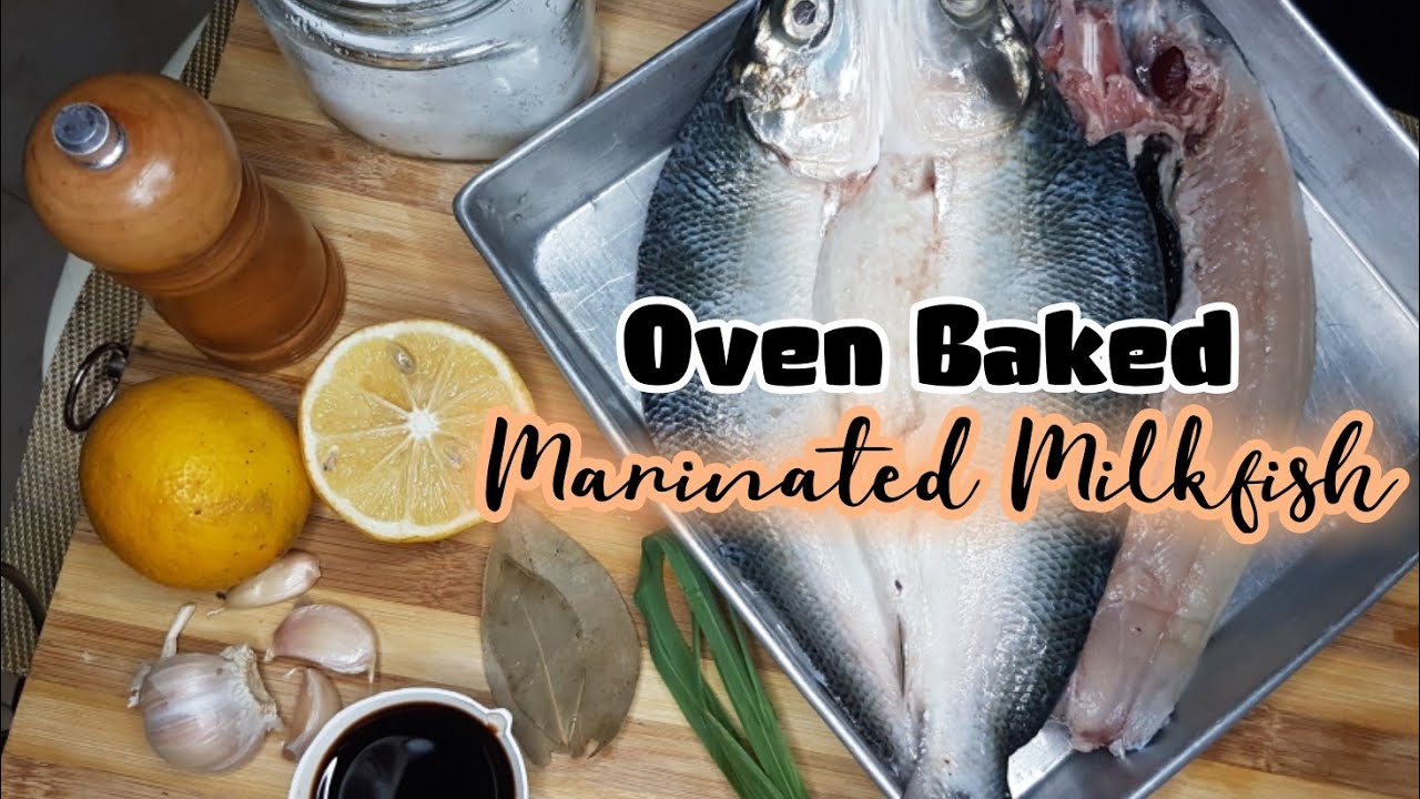 OVEN BAKED MARINATED MILKFISH (DAING NA BANGUS) - YouTube