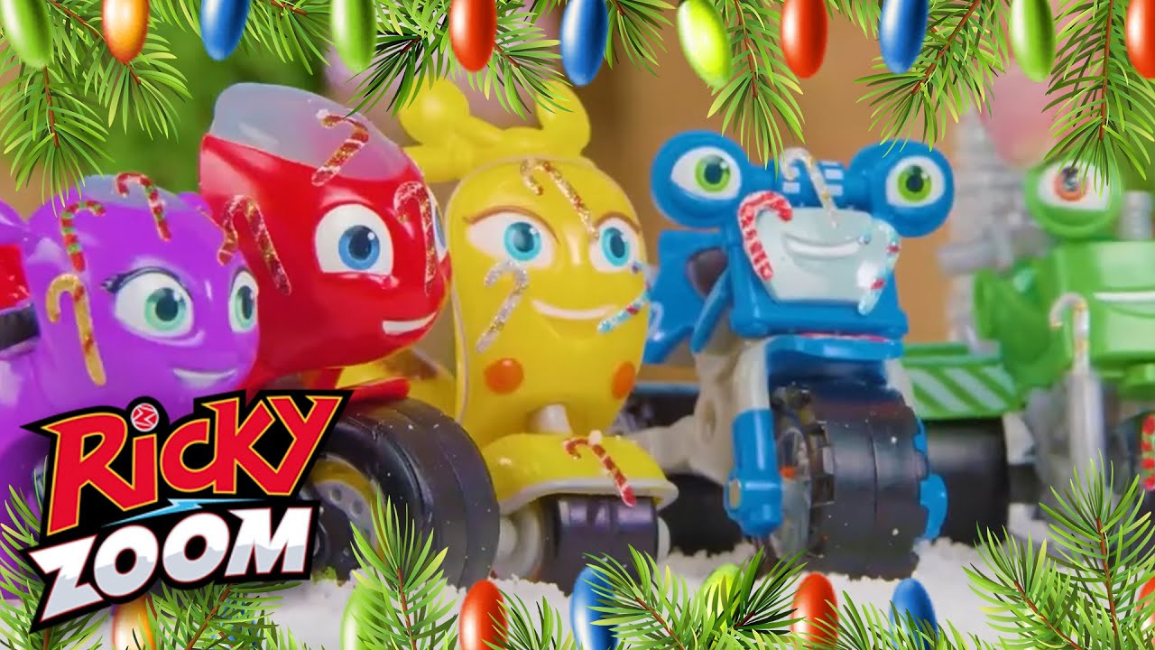 Christmas Candy Cane Challenge 🍭 Christmas Cartoons For Kids⚡️ ...