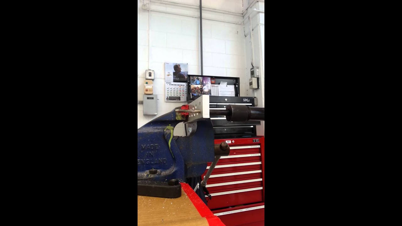 Cold Working a hole ENGINEERING - YouTube