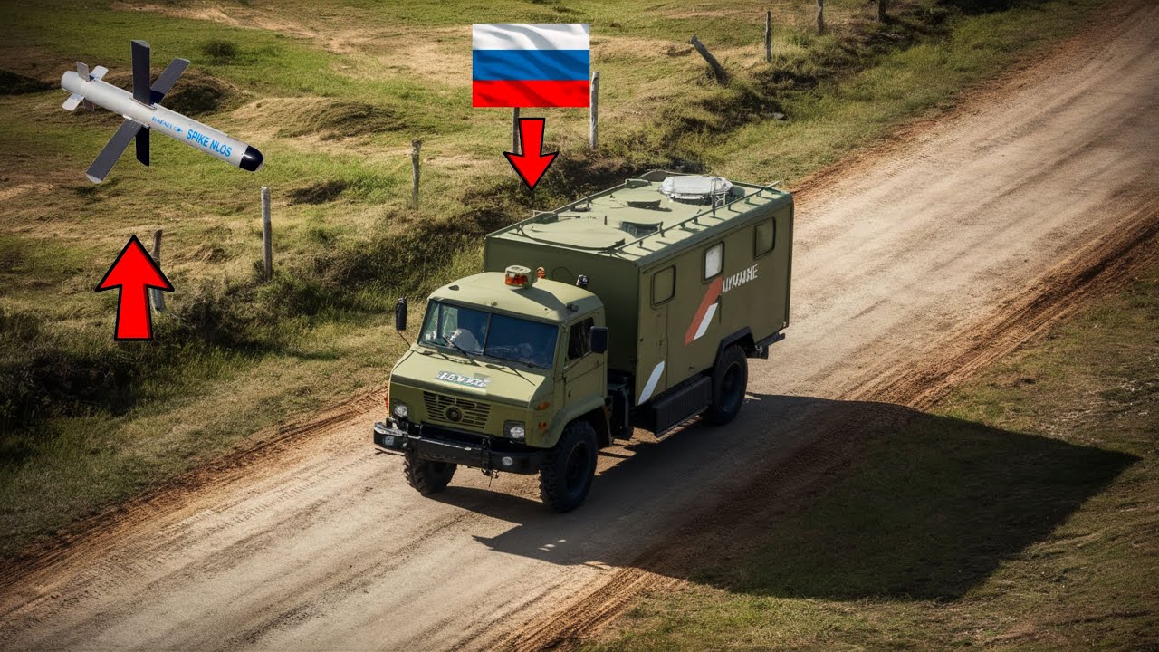 Ukrainian Drone Targets Medical Vehicle Carrying Russian Soldiers - YouTube