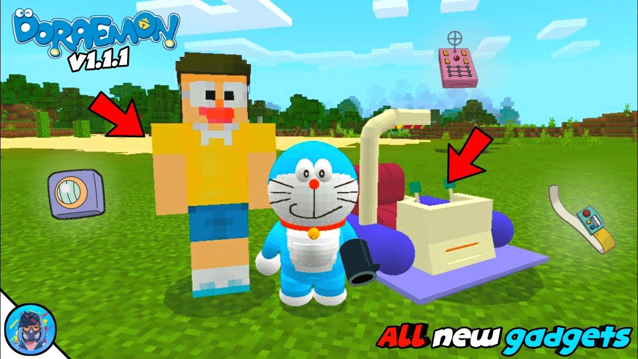 A New Version Of Doraemon Add-on | New Features And New Gadgets | Mod ...