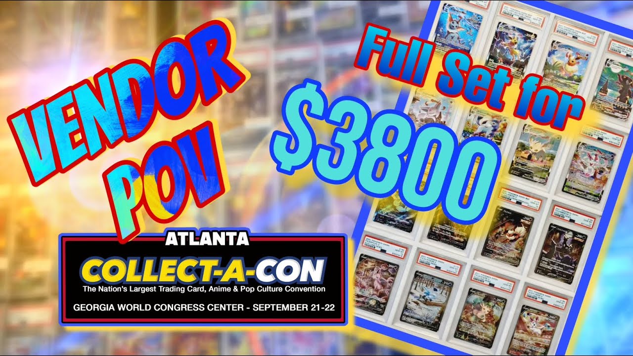 I bought his WHOLE collection | Collect-A-Con Atlanta | Vendor POV Day ...