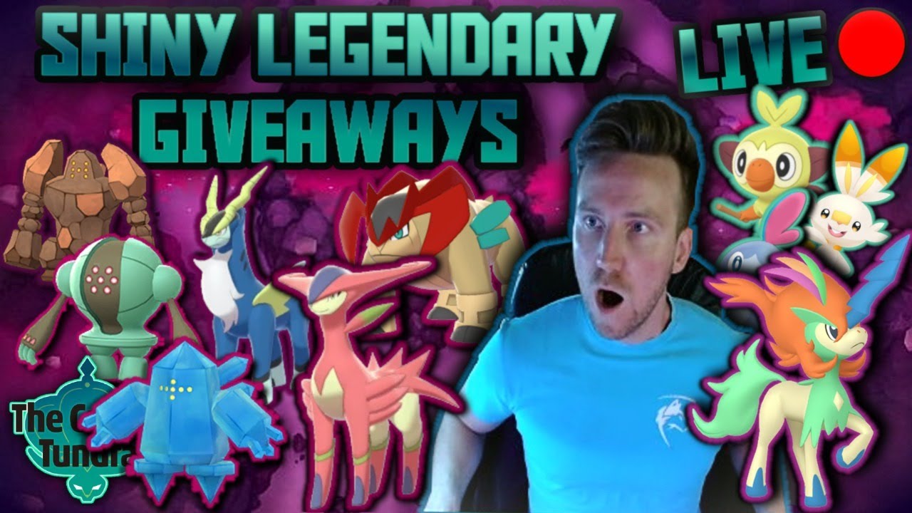 SWORDS OF JUSTICE & REGI TRIO GIVEAWAY | Pokemon Sword & Shield SHINY ...