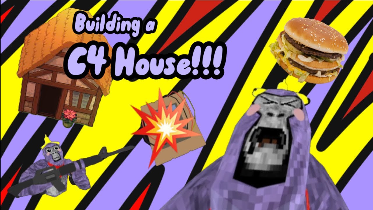 BUILDING A HOUSE MADE OUT OF C4 IN GTAG!!! - YouTube