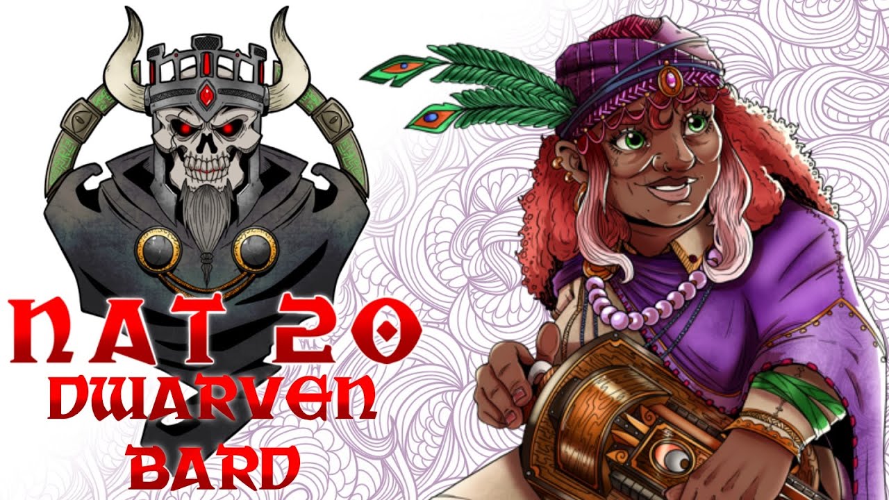 DnD Character Design | Dwarven Bard - YouTube