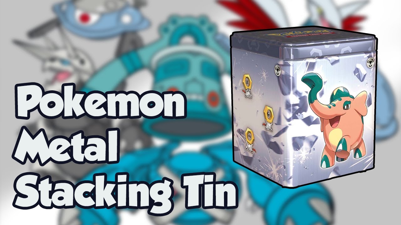 QUICK AND CHEAP RIP - Pokemon Metal Stacking Tin - YouTube