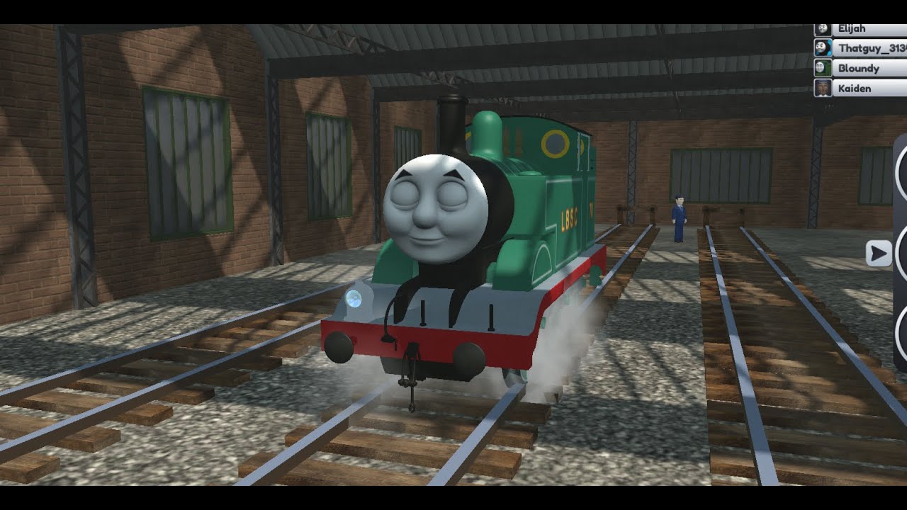 Thomas's Official First Day On Sodor In The Roblox Game Sodor Simulator ...