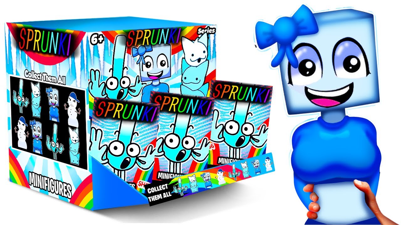 The LARGEST Cool As Ice SPRUNKI MYSTERY BOX! NEW ICIELLA, THERMOMITY ...