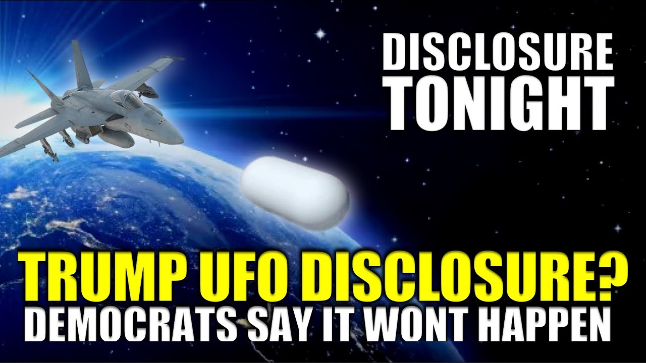 UFO & DRONE NEWS | TRUMP UFO DISCLOSURE? DEMS SAY IT NO! | Thomas ...