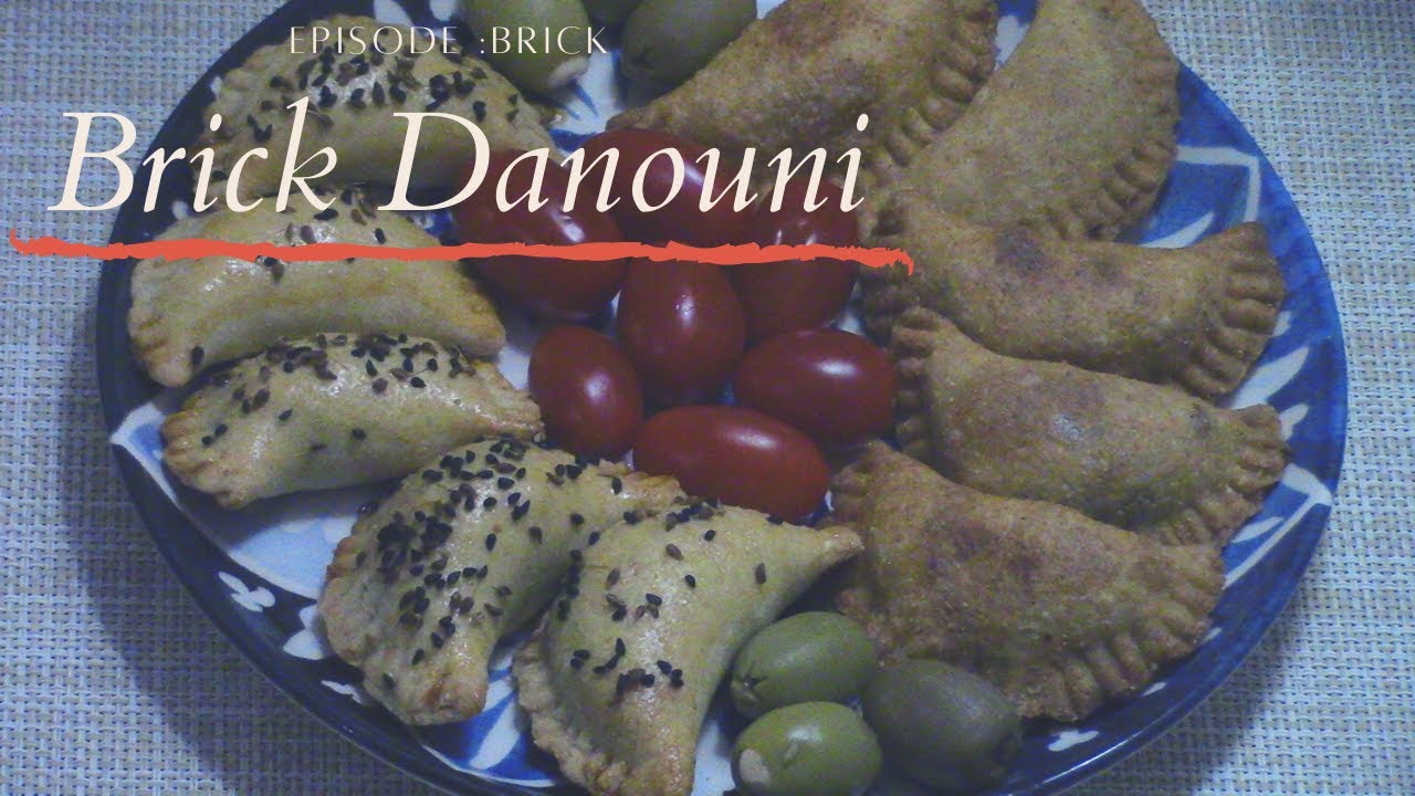 HOW TO MAKE TRADITIONAL BRICK DANOUNI ...fried and oven options - YouTube