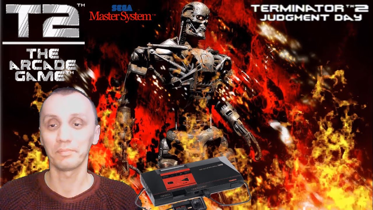 Динамічна стрілялка або Terminator 2 The Arcade Game на Sega Master ...