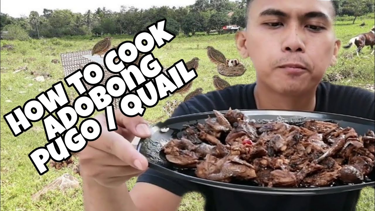 Eating Adobong Pugo | Quail - YouTube