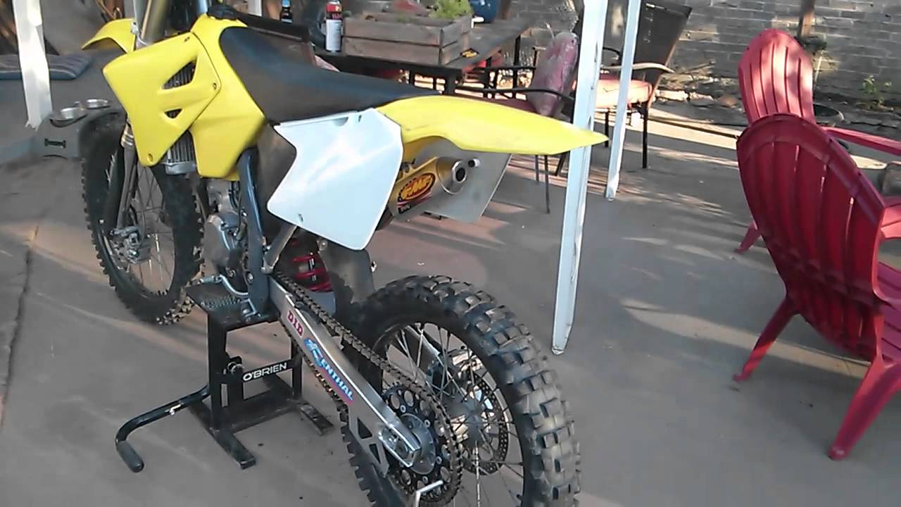 NEW FMF WORKS PIPE FOR 2004 RM 125 - YouTube