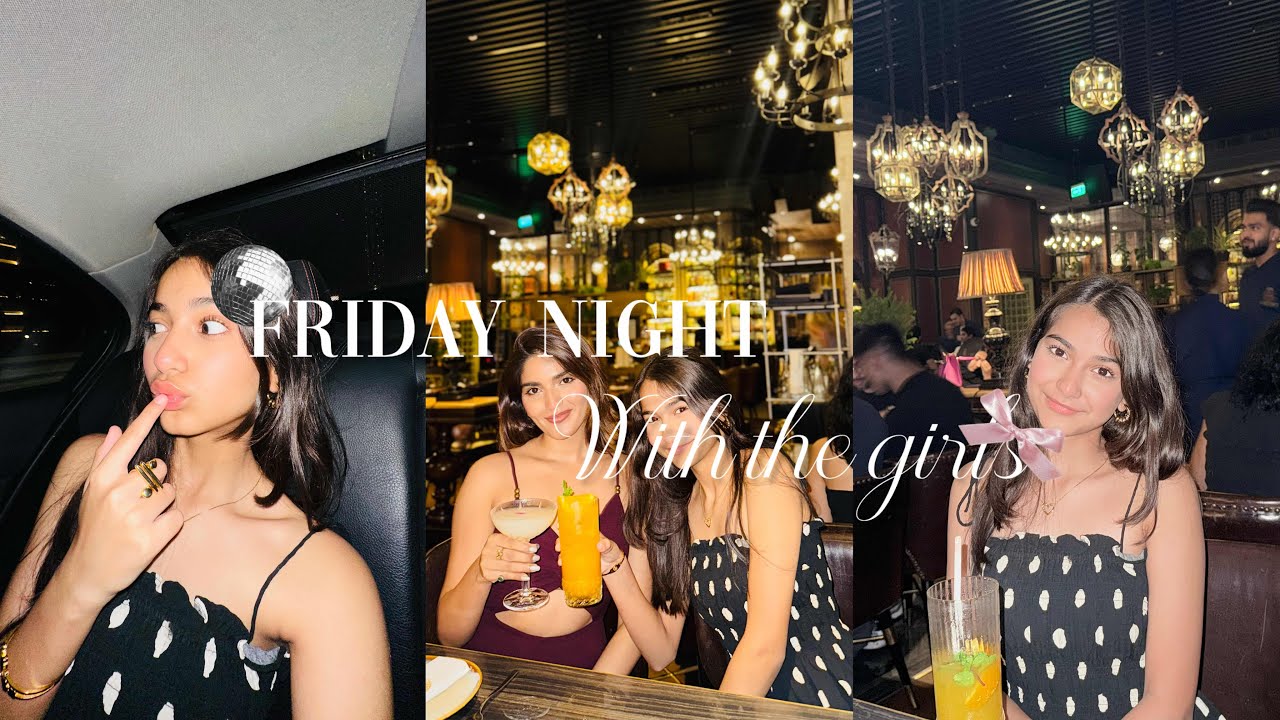 Spend a *Friday Night* with the girls🪩🍸 fun, dinner, pictures, drinks ...
