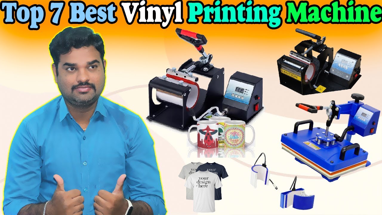Top 7 Best Vinyl Printing Machine In India 2024 With Price |Heat Press ...