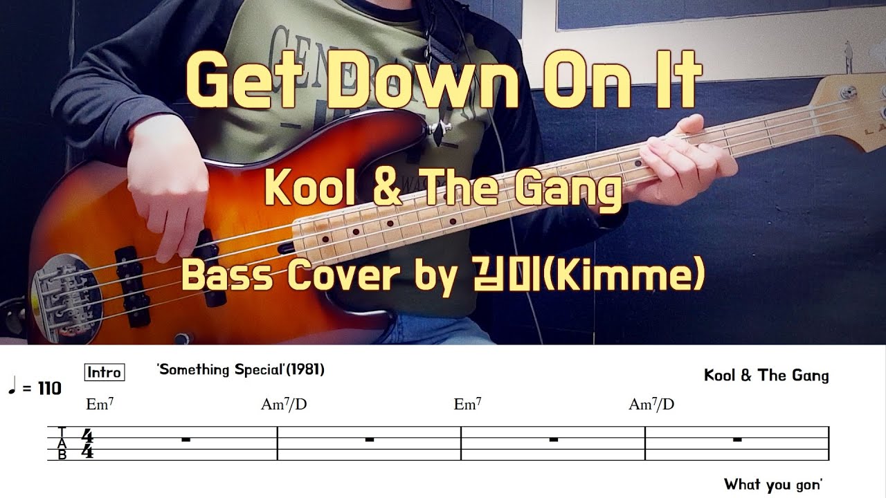 Get Down On It_Kool & The Gang Bass Cover - YouTube