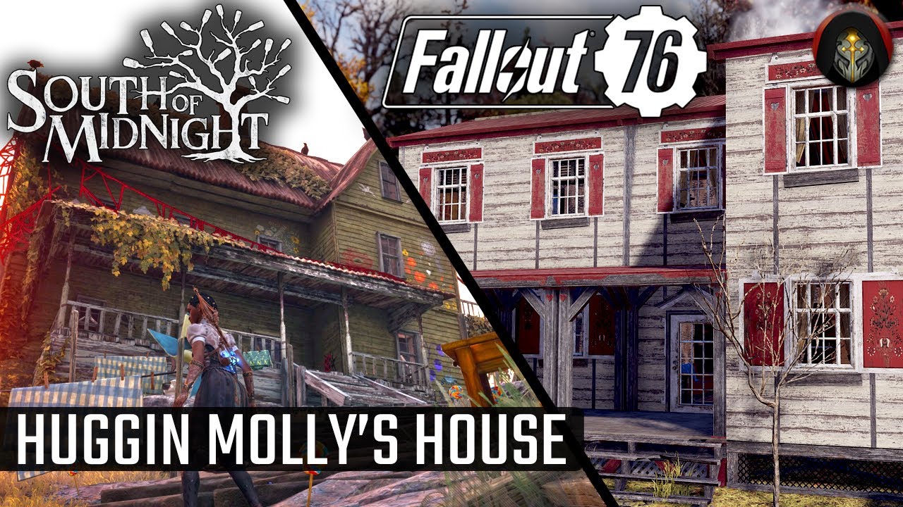 FALLOUT 76 | Huggin' Molly's House | SOUTH OF MIDNIGHT - Crossover Camp ...