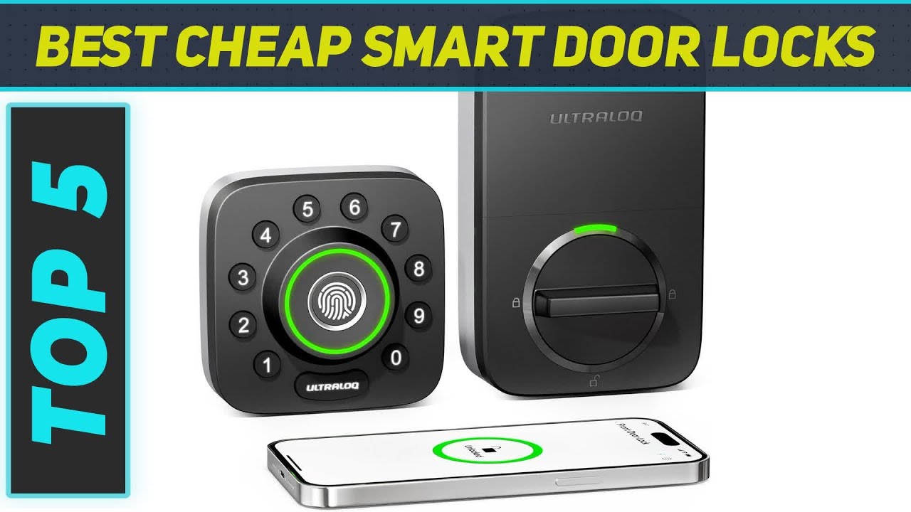 Top 5 Best Cheap Smart Door Locks 2024 - YouTube