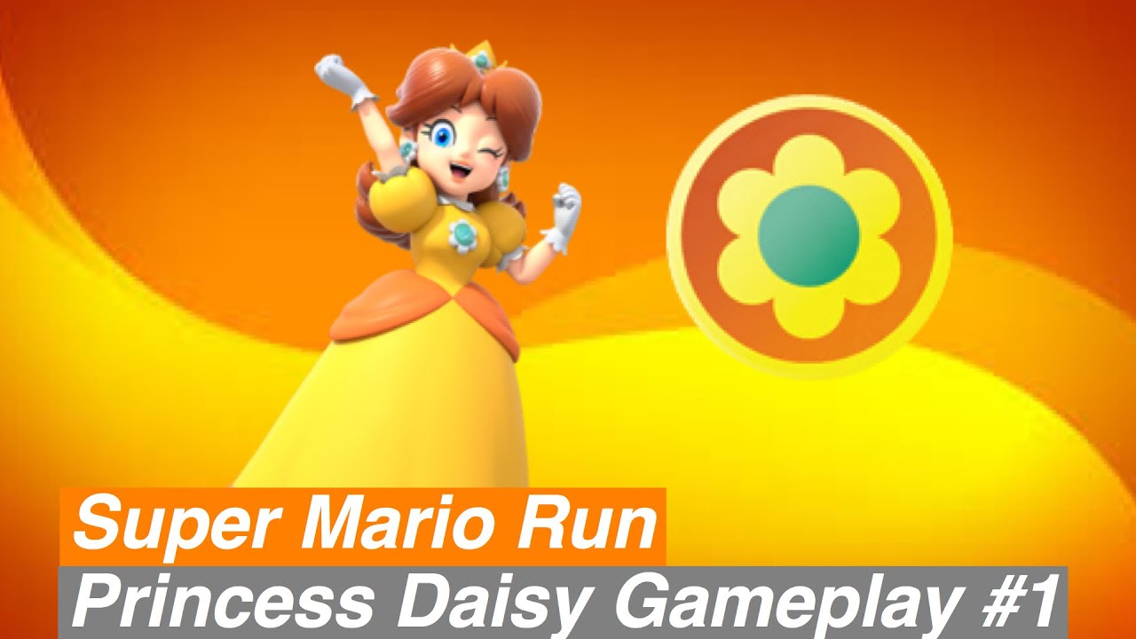 Super Mario Run Daisy Gameplay - YouTube