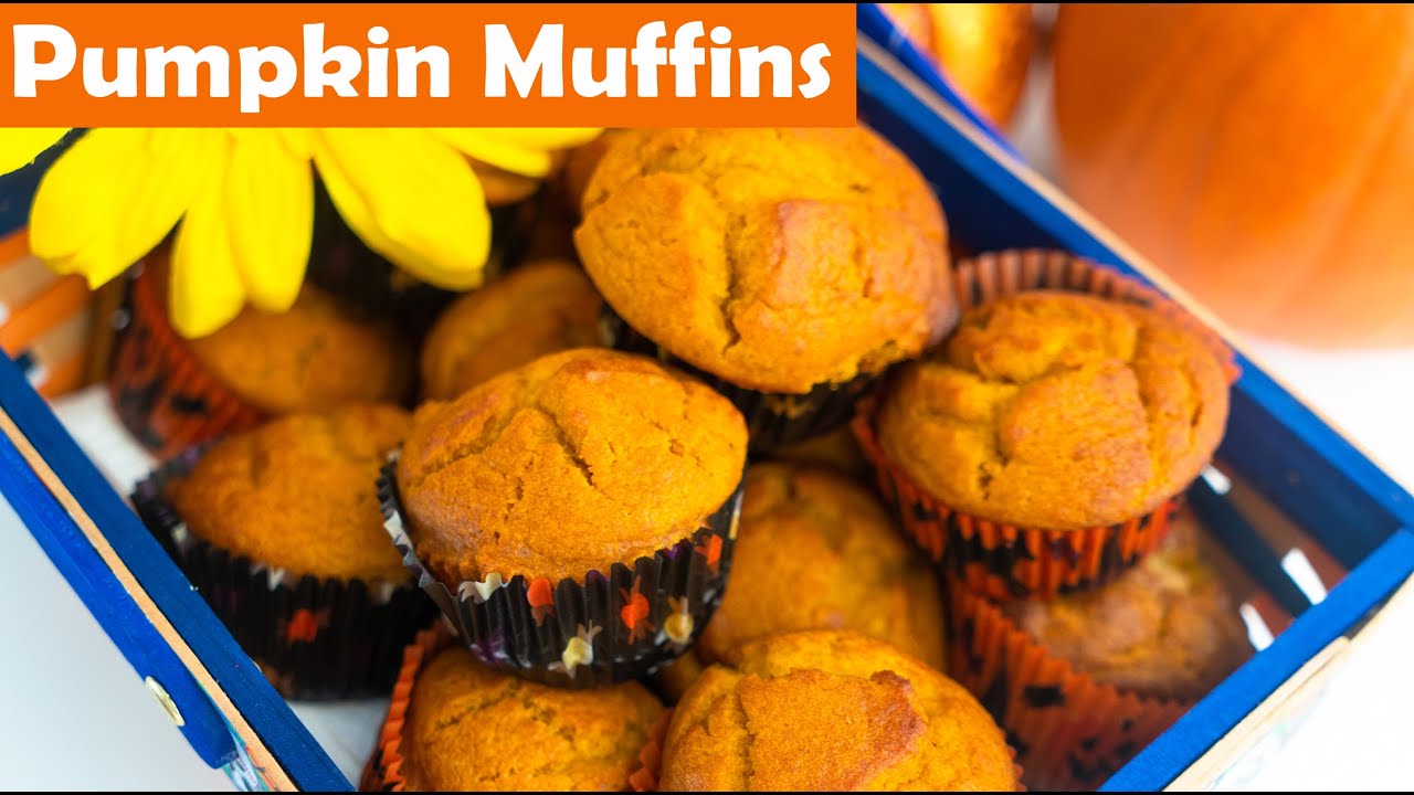 BEST Pumpkin muffins recipe. Very delicious and soft muffins for ...