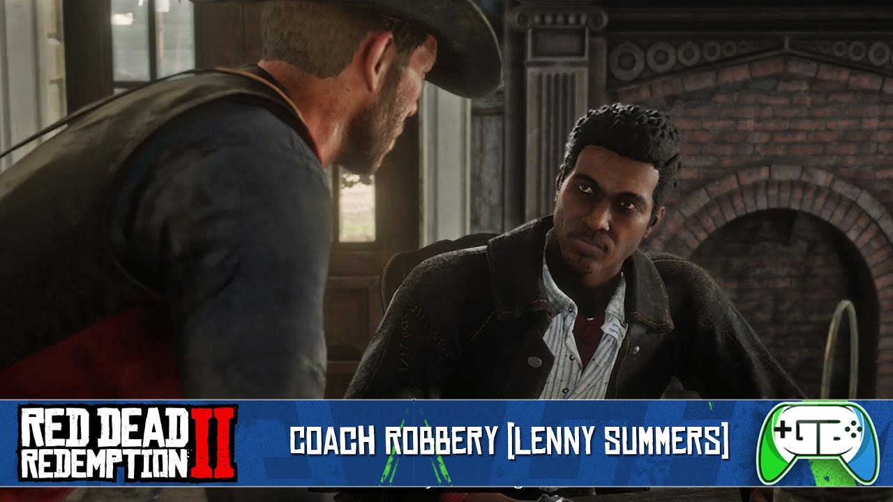 Red Dead Redemption 2 - Coach Robbery Lenny Summers | 21:9 | RX 6600 XT ...