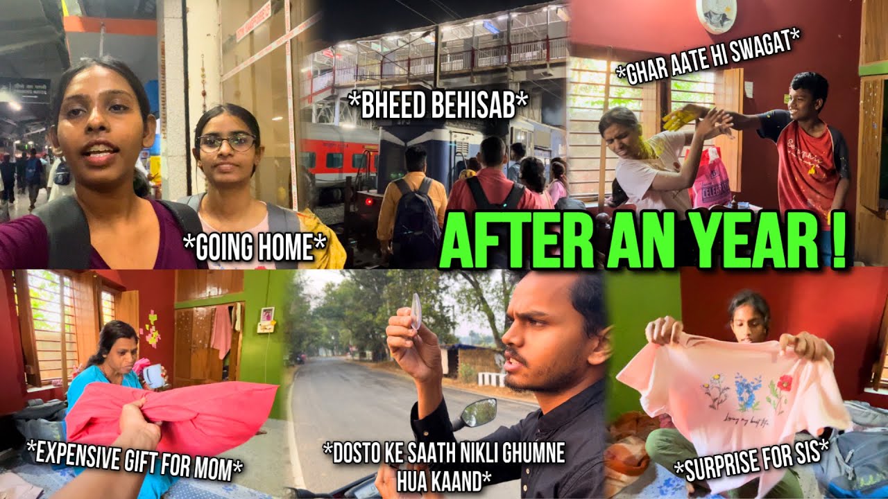 Finally Going Home After One Year 😱 Vlog | Surprised Everyone 🤫 - YouTube