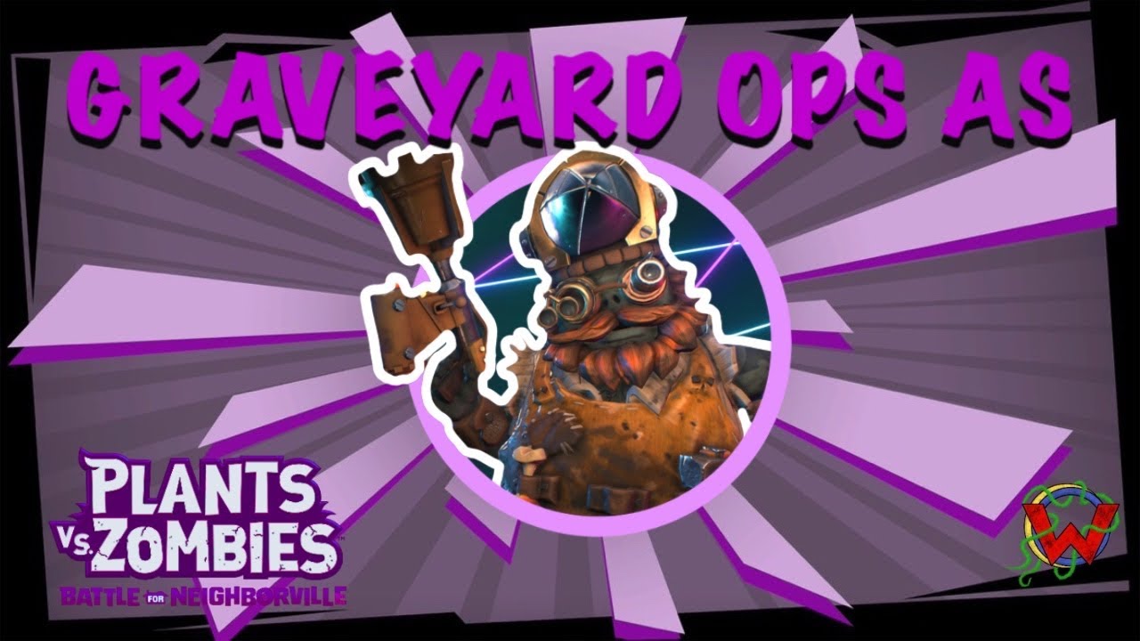 Plants vs. Zombies: battle for Neighborville graveyard OPS as Engineer ...