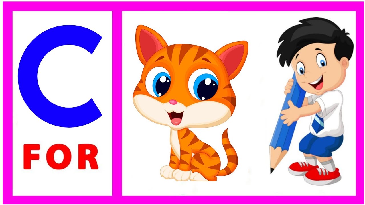 5 Words From C | Words From C | Learn C | 5 Words Learning Videos For Toddlers | abcd - YouTube