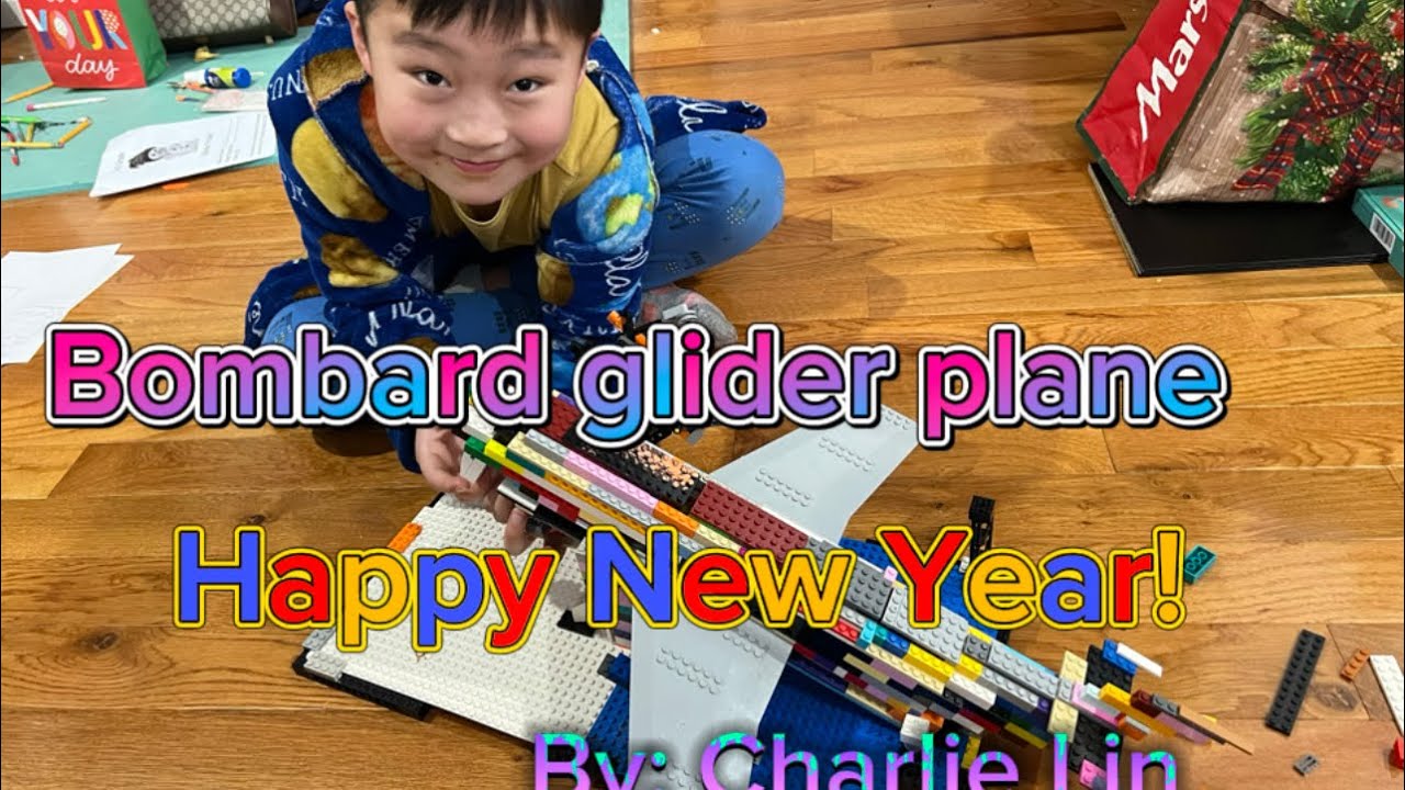Lego project from my son Charlie Lin, Happy healthy New Year to all of ...