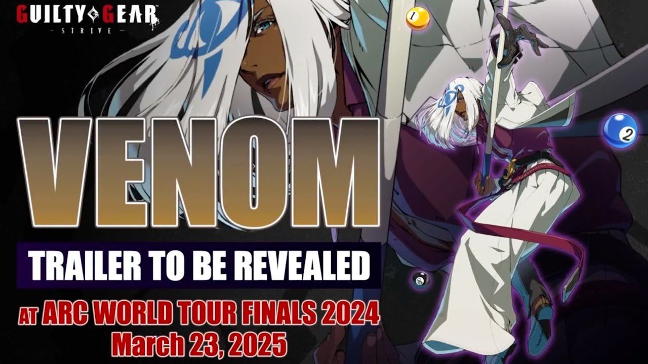 VENOM IN GUILTY GEAR STRIVE FIRST LOOK! - YouTube