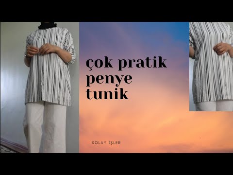 tunik dikimi# yazlık#penye kazak#