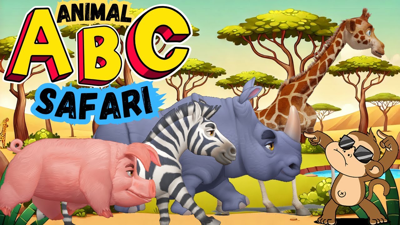 Learn The Animal Alphabet With Amazing Wildlife A to Z! - YouTube