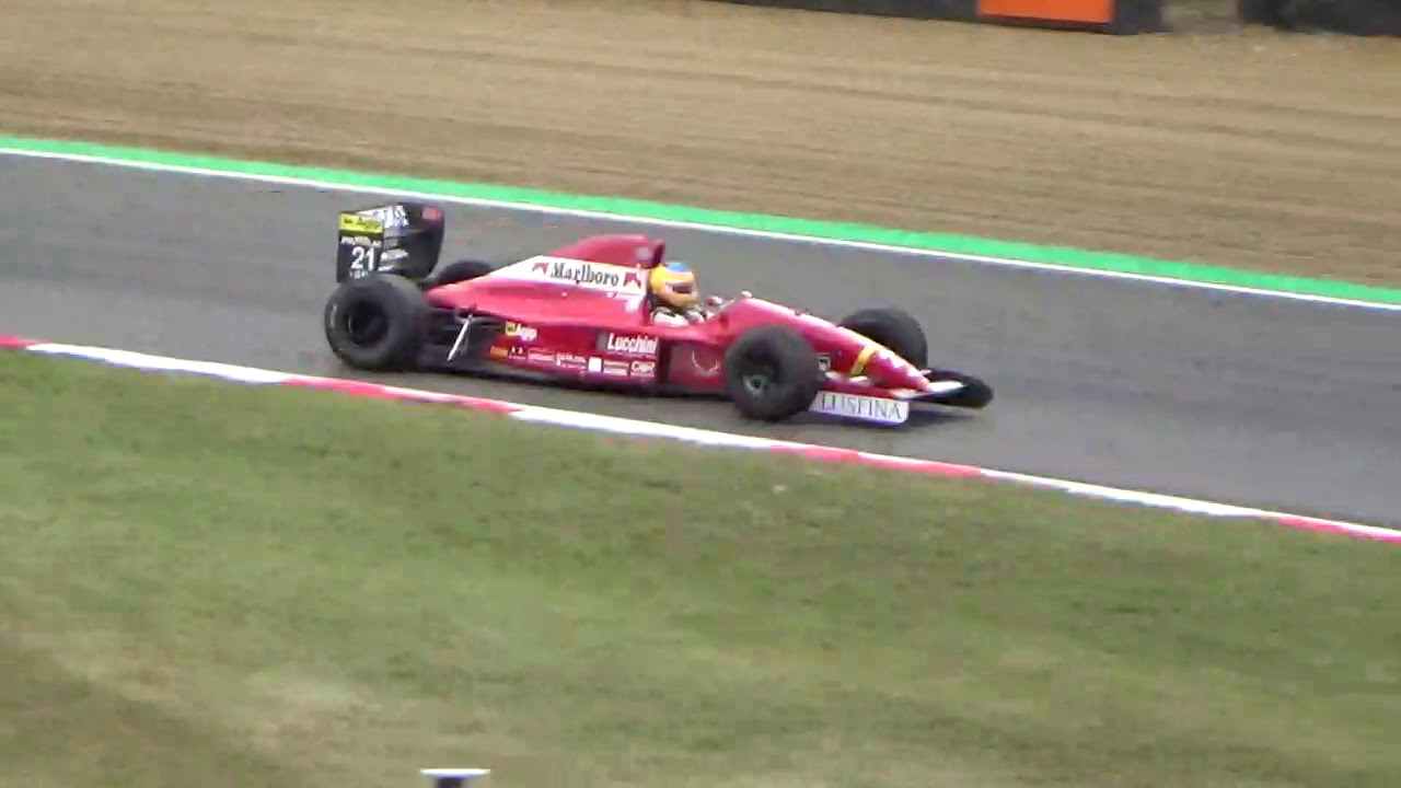 Footwork Arrows FA13B & Dallara F191 Formula 1 Demo Brands Hatch - YouTube