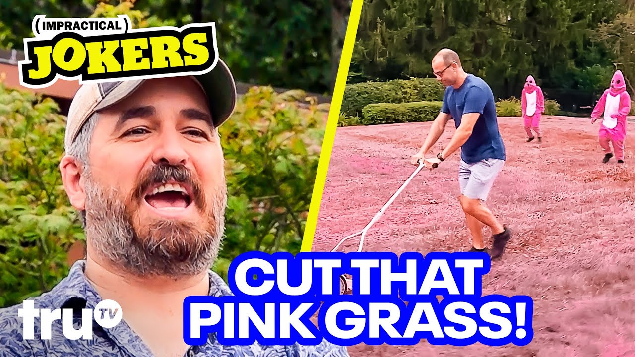 Murr's Pink Lawn Punishment (Clip) | Impractical Jokers | truTV - YouTube