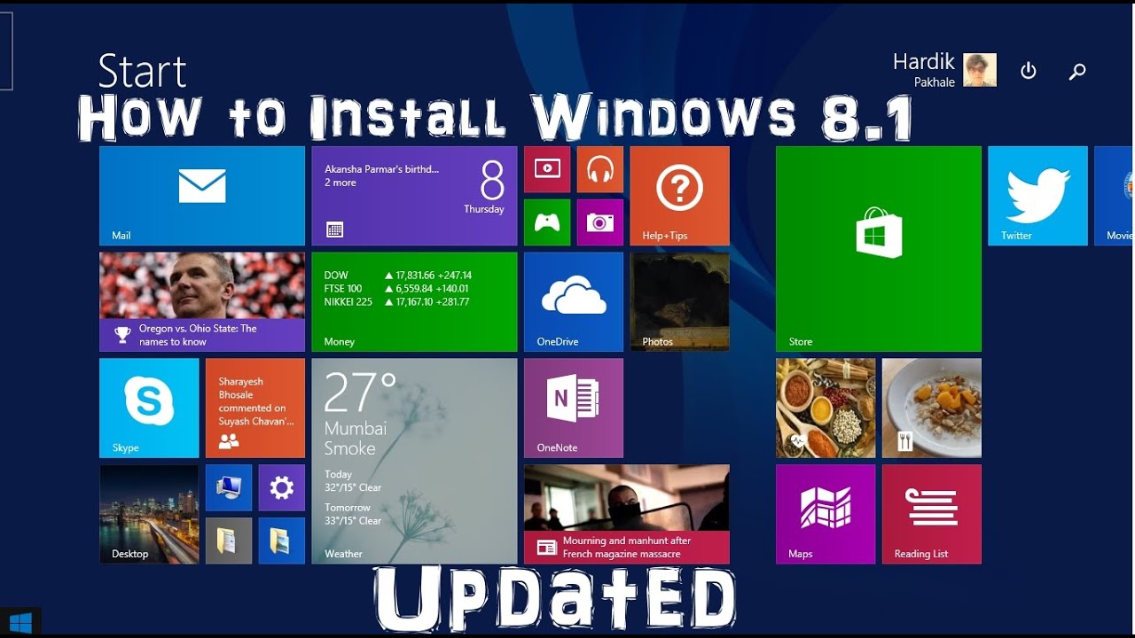 How to Install Windows 8.1 on any PC / LAPTOP with Activator! (Updated ...